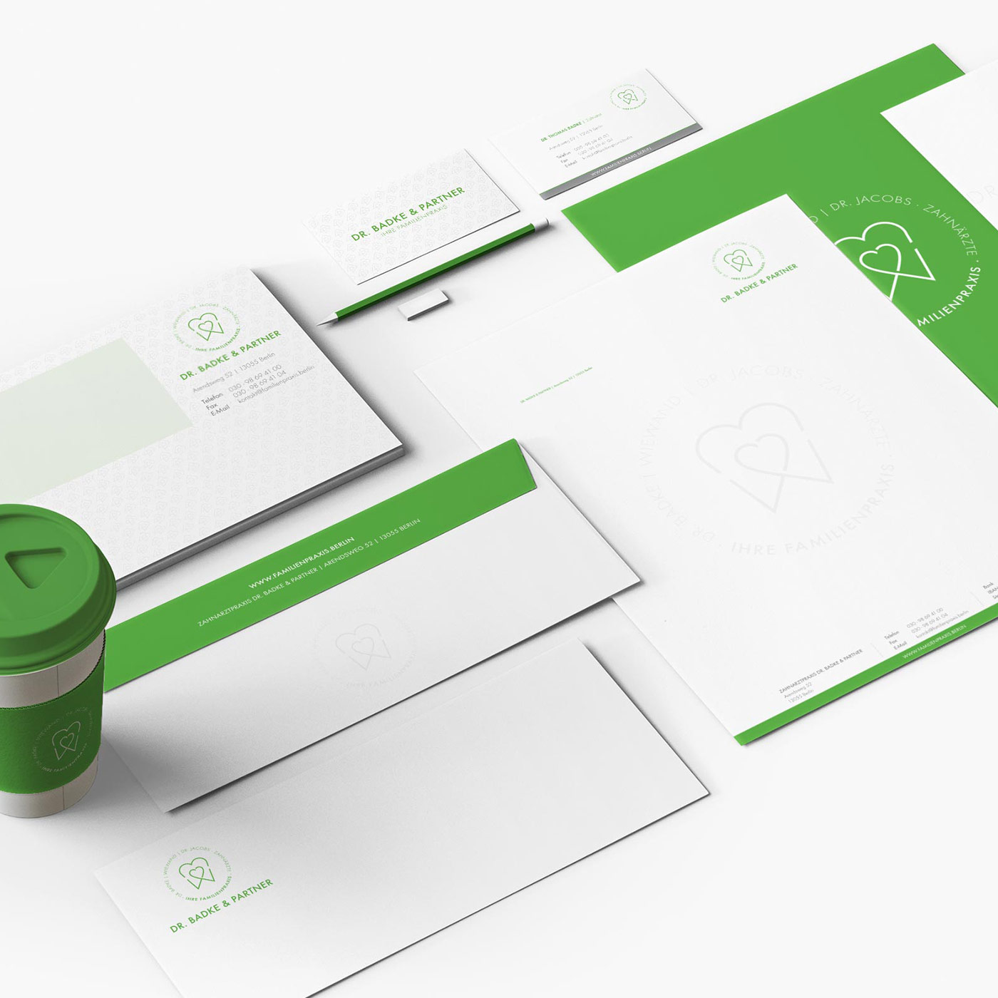 Corporate Design für Ärzte, Zahnärzte & MVZ - ProDoc Design® Berlin